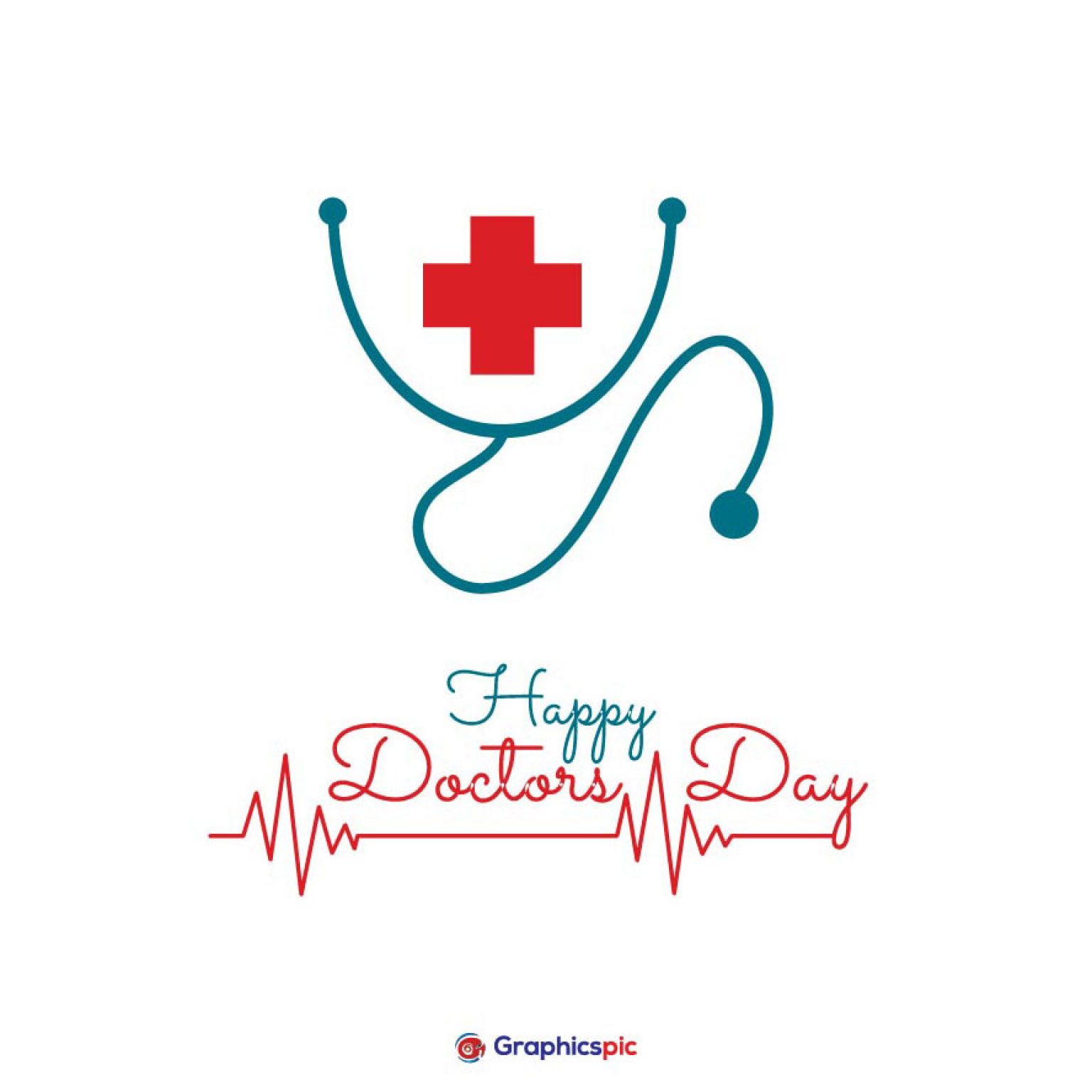 Happy National Doctors Day illustration design image post- free vector ...