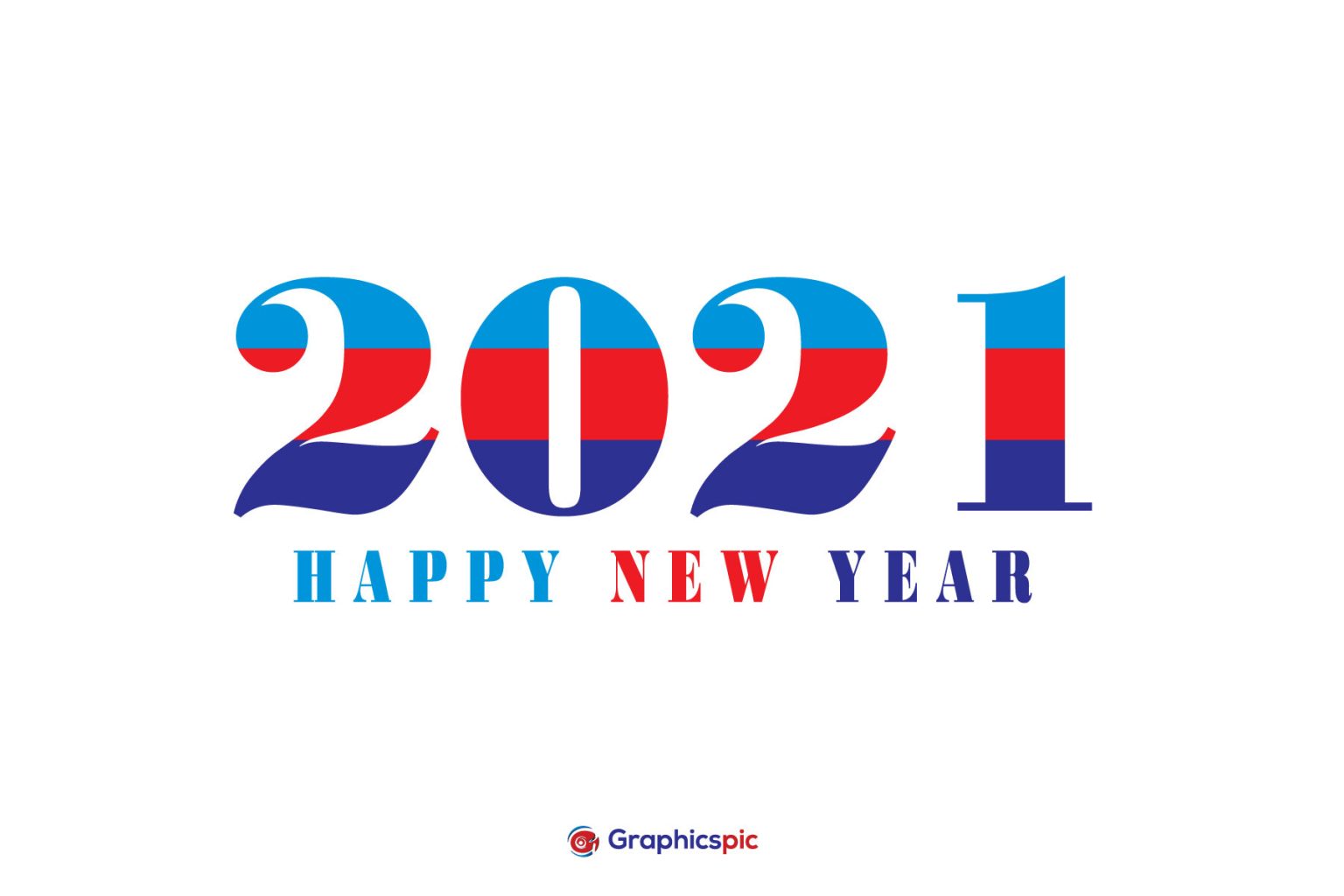 Welcome 2021 happy new year – free vector - Graphics Pic